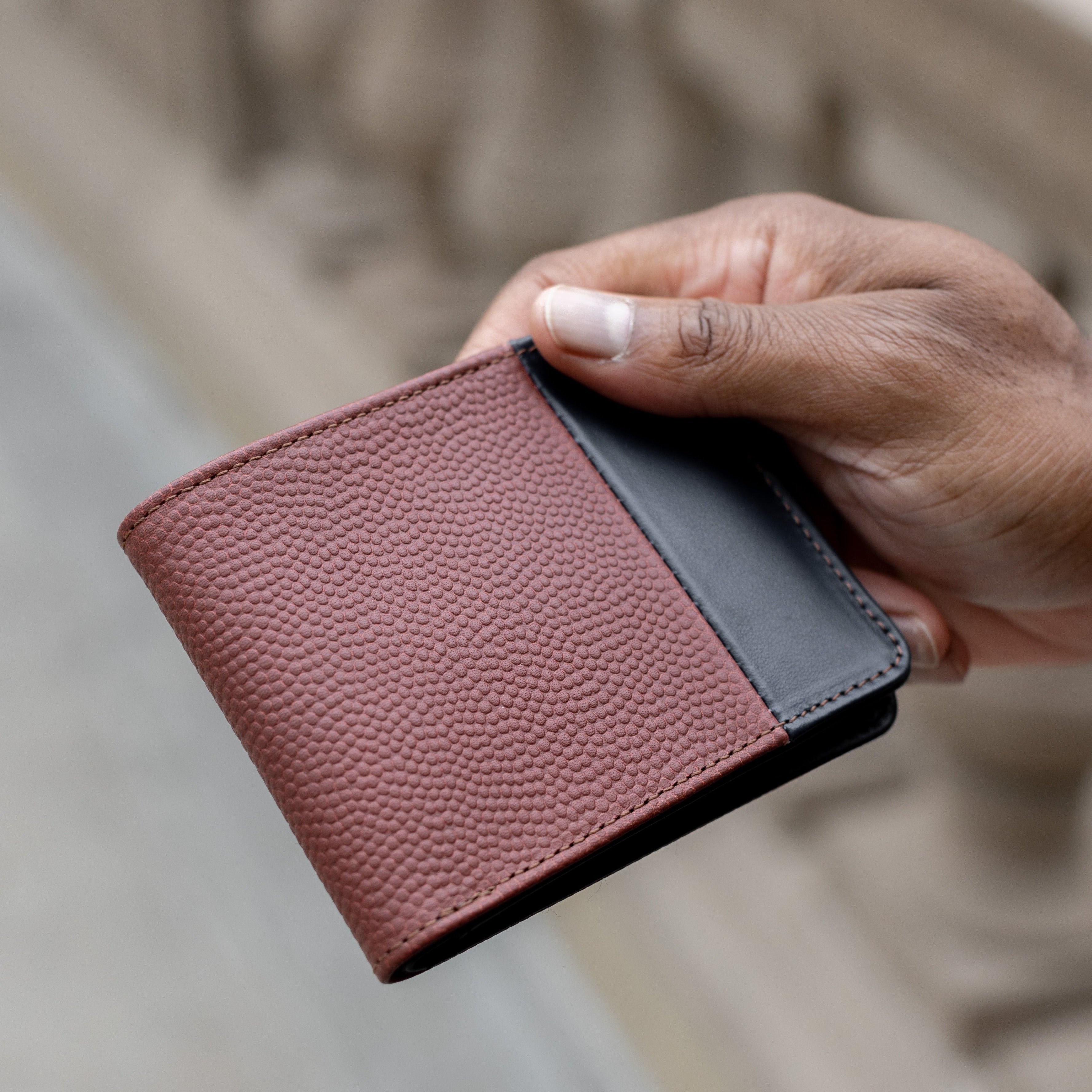 Solo Colorblock Wallet | Leather Billfold Wallet | Laudi Vidni